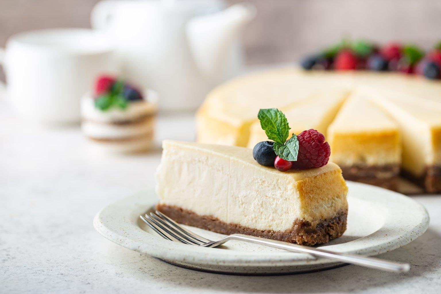 Newyorška sirova torta: Recept za legendarno sladico